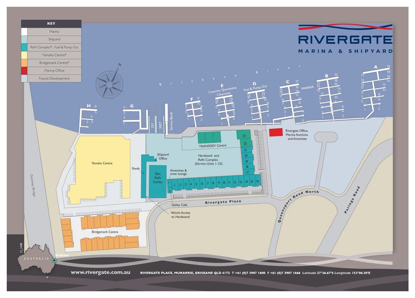 Marina & Shipyard — Rivergate Brisbane